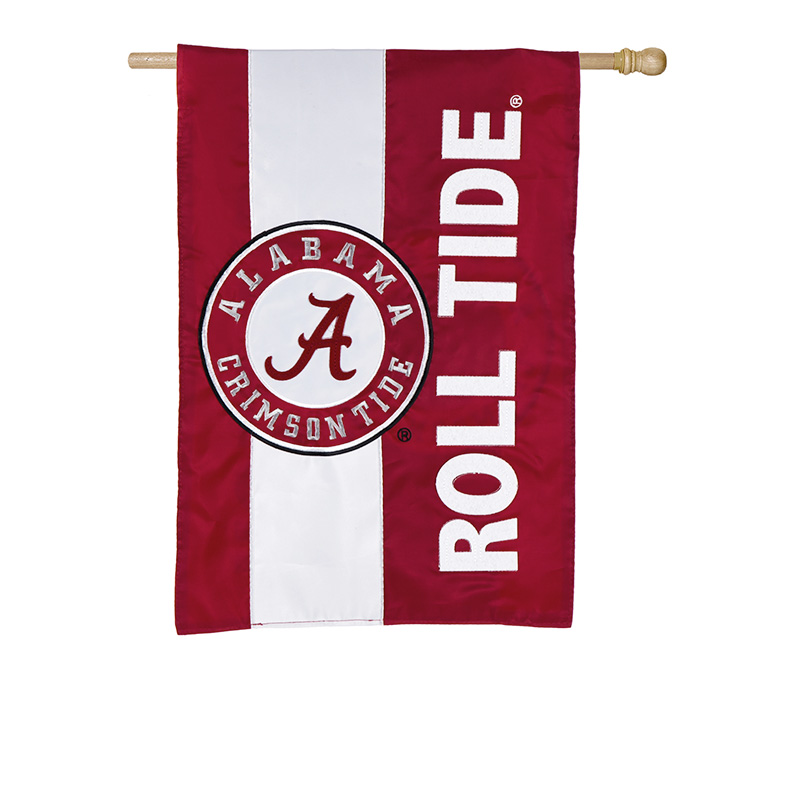 University Of Alabama Circle Logo Roll Tide Flag | University of ...