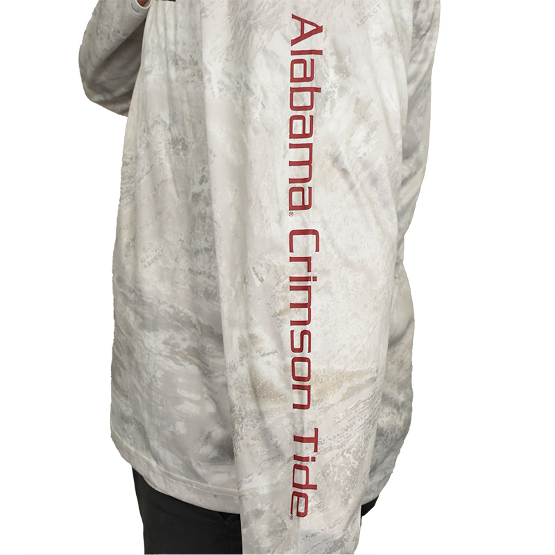 Alabama Crimson Tide Script A Real Tree Huron Hooded Windshirt ...