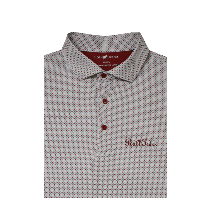 Alabama Roll Tide Script Diamond Polo | University of Alabama Supply Store