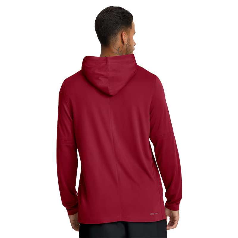 ALABAMA MEN'S NIKE DRI-FIT LWT HOODIE LONG SLEEVE TOP | University of ...